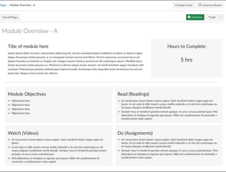 Module Overview - A | Missouri Online: Teaching
